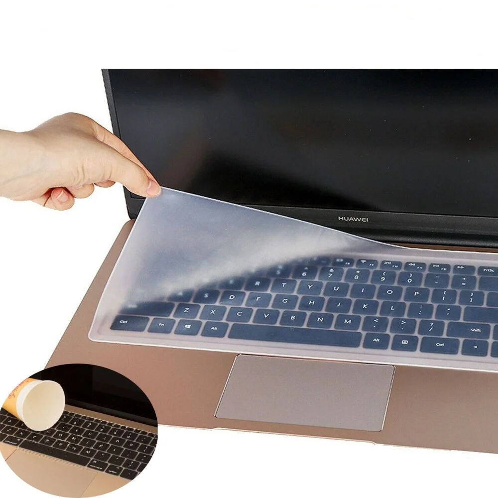 Universal-Laptop-Keyboard-Skin-Film-Cover-Waterproof-Dustproof-Silicone ...