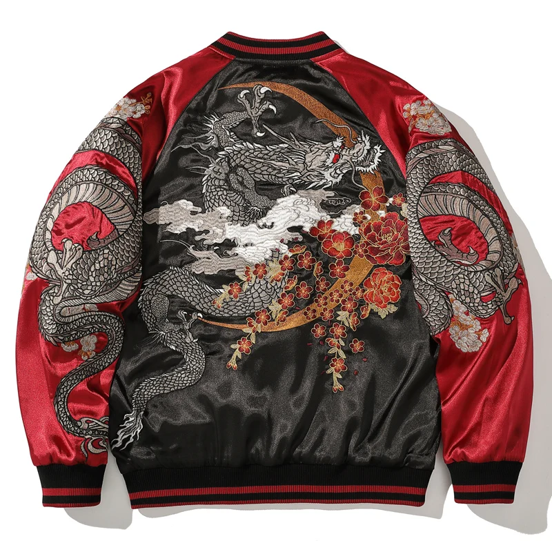 2024-Autumn-new-Yokosuka-embroidered-Chinese-dragon-jacket-men-s-casual ...