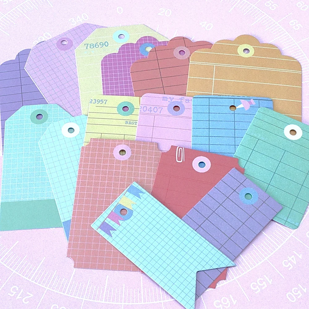 Creative Path Cardboard Paper Tags Multi Shapes 16pcs Crafts For ...