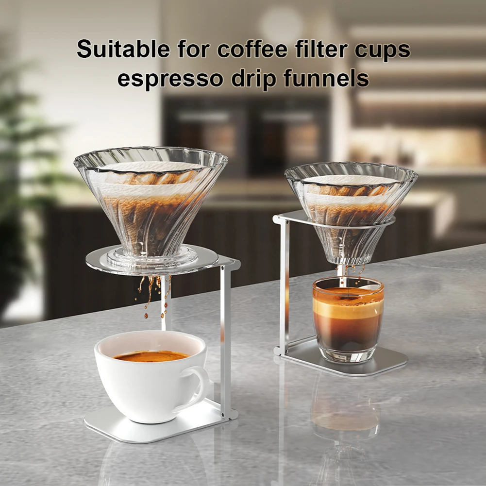 Foldable Coffee Drip Holder Aluminum Alloy Support Stand Coffee Machine ...