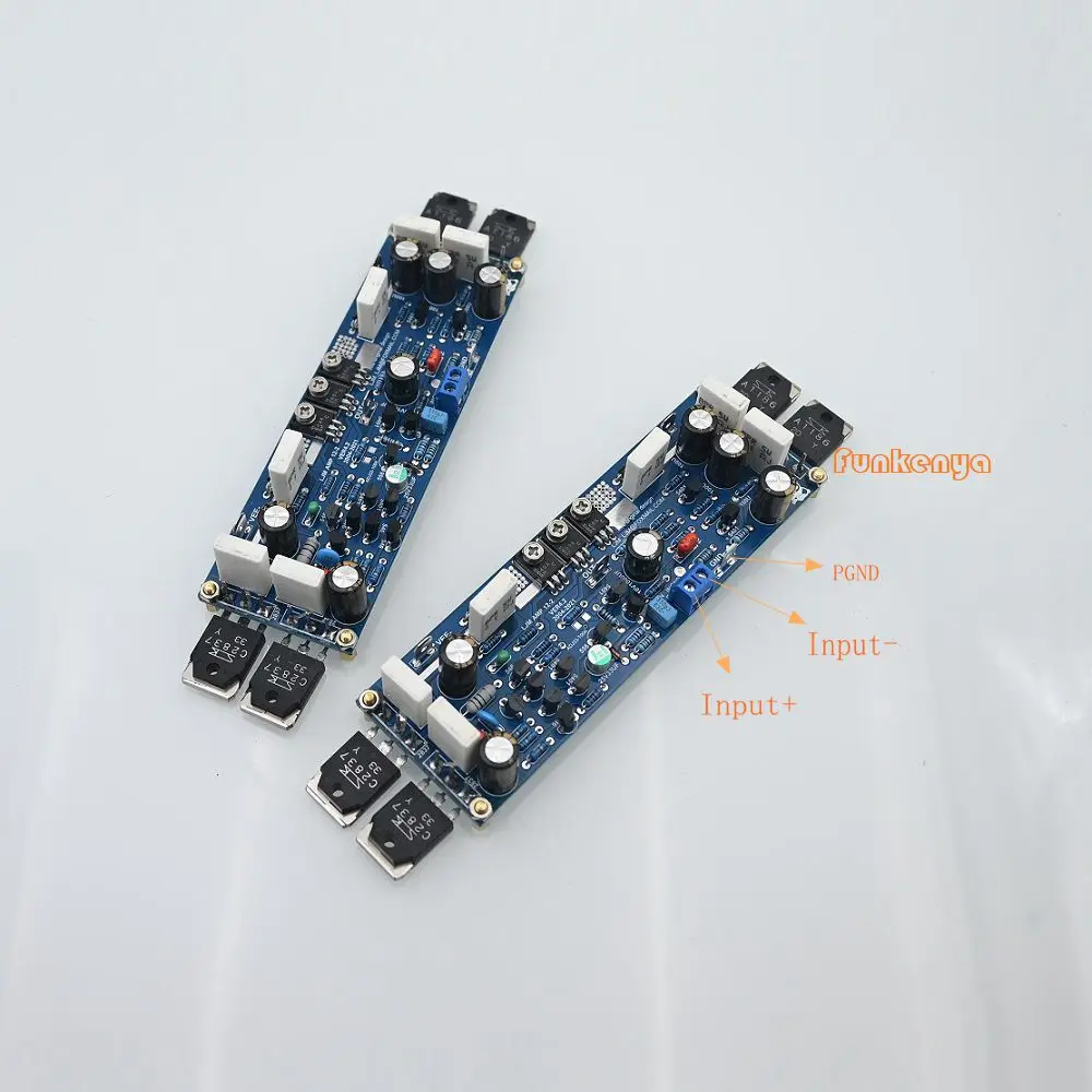 Pure-Class-A-Power-Amplifier-120W-x2-Finished-Board-Sanken-Amp-Hi-End ...