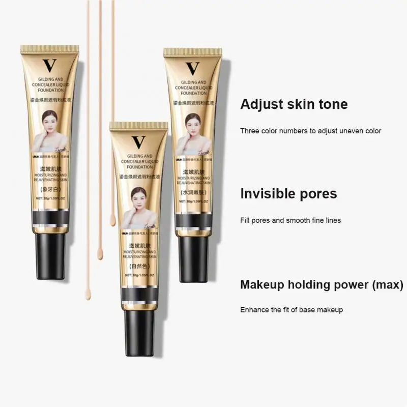 Bb-Cream-Coverage-Long-lasting-Wear-Makeup-Hottest-Gold-Moisturizing ...