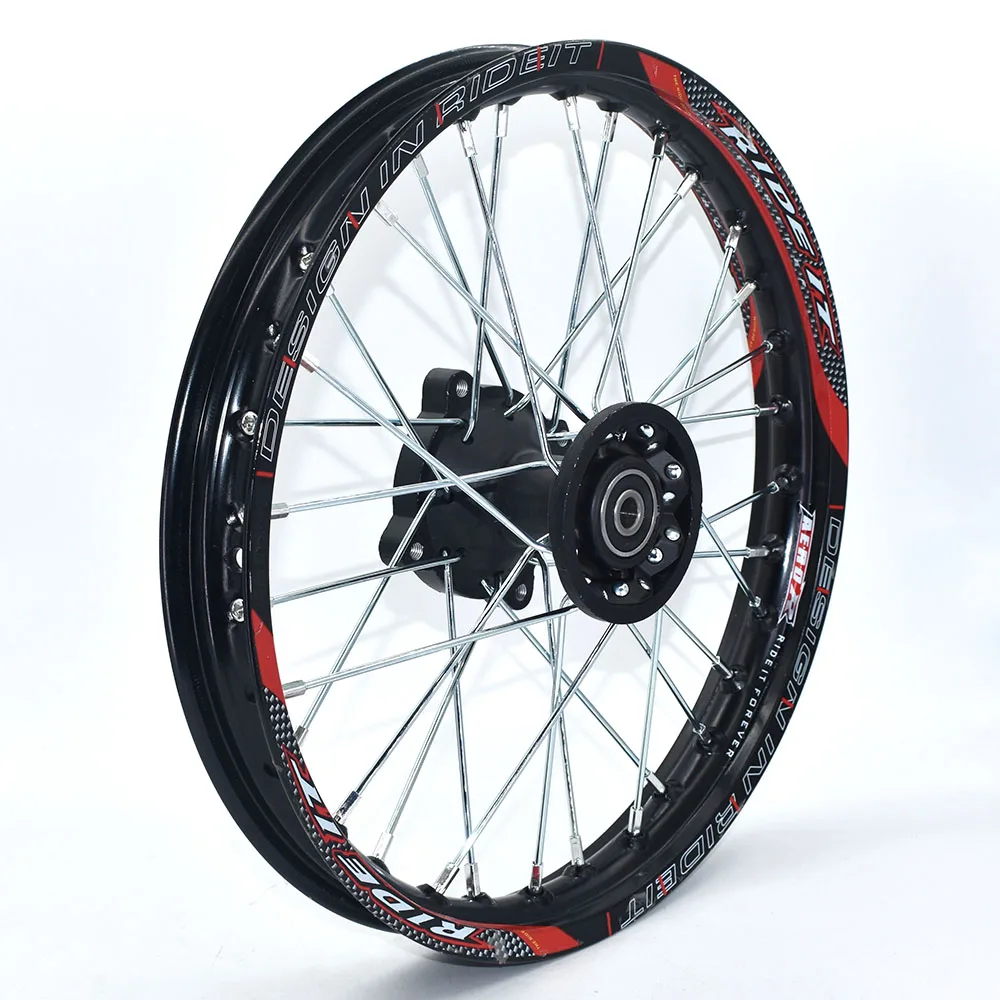 1.40-14 Front Rims Dirt Pit Bike Wheel Rim Aluminum Circle With Steel ...