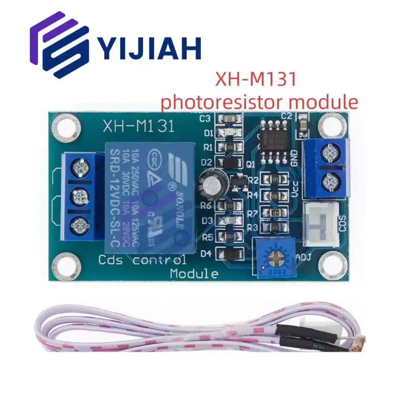 XH-M131-Photoresistor-Module-Brightness-Automatic-Control-DC-5V-12V-24V ...