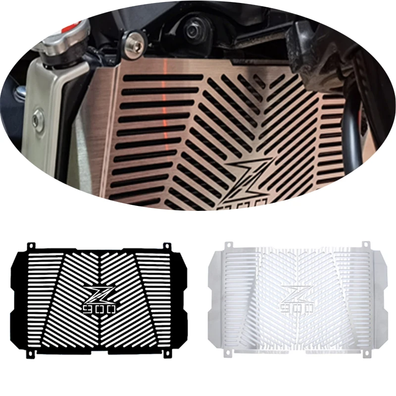 For Z900 2021 2022 New Motorcycle Parts Black Radiator Grille Guard ...