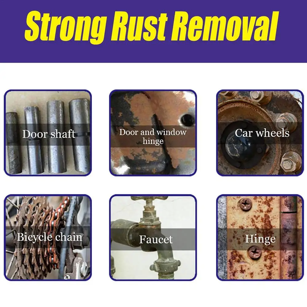 Rust Stain Remover For Cars Rust Reformer Spray 30ml Rust Preventive ...