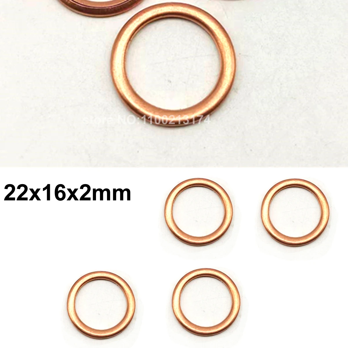 10-100-1000x-for-Renault-MINI-Cooper-Oil-Drain-Plug-Crush-Washer-Gasket ...