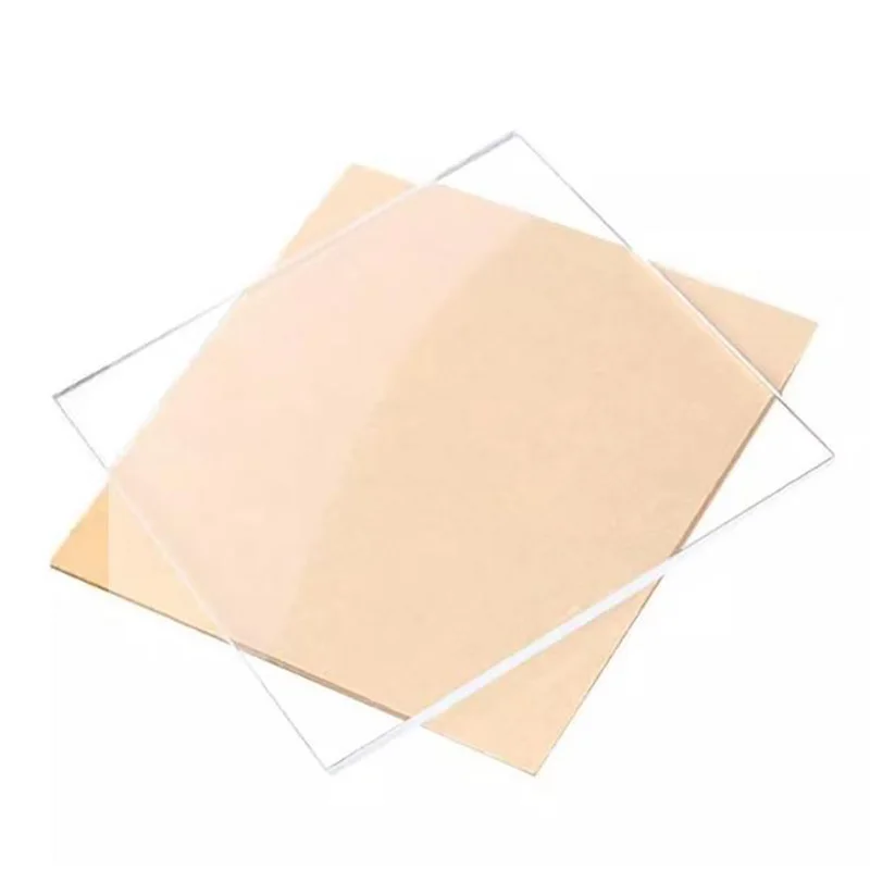 Clear Transparent Acrylic Sheet Plexiglass PMMA Plate Various Sizes ...