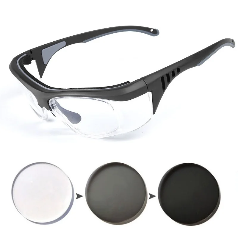 Vazrobe-Safety-Glasses-Goggles-Anti-Splash-Photochromic-Myopia-Glasses ...