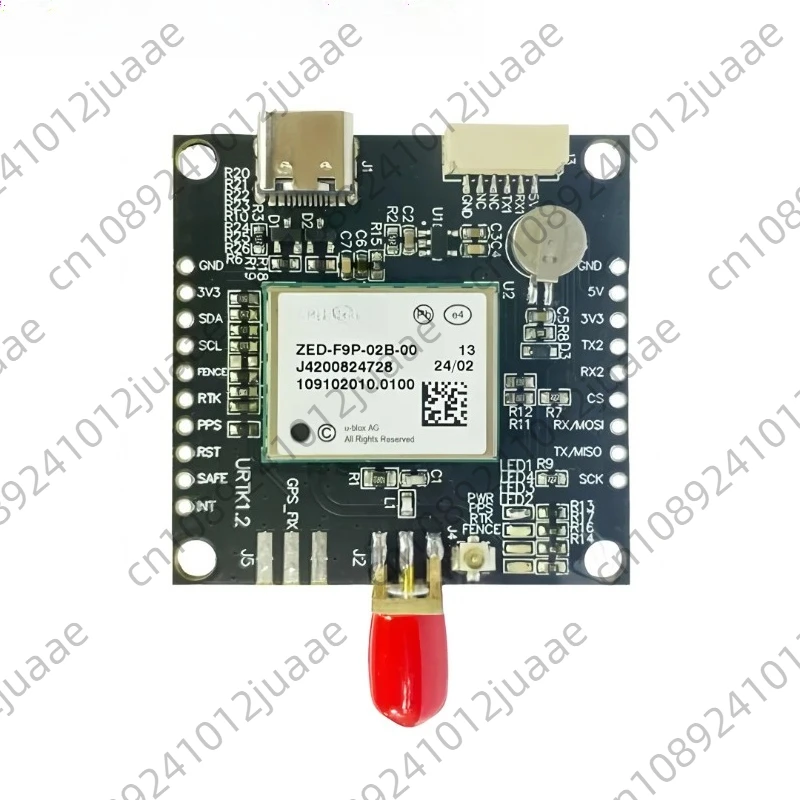 For Ublox ZED-F9P-02B-00 RTK GPS Module GNSS/GPS Receiver Board with ...