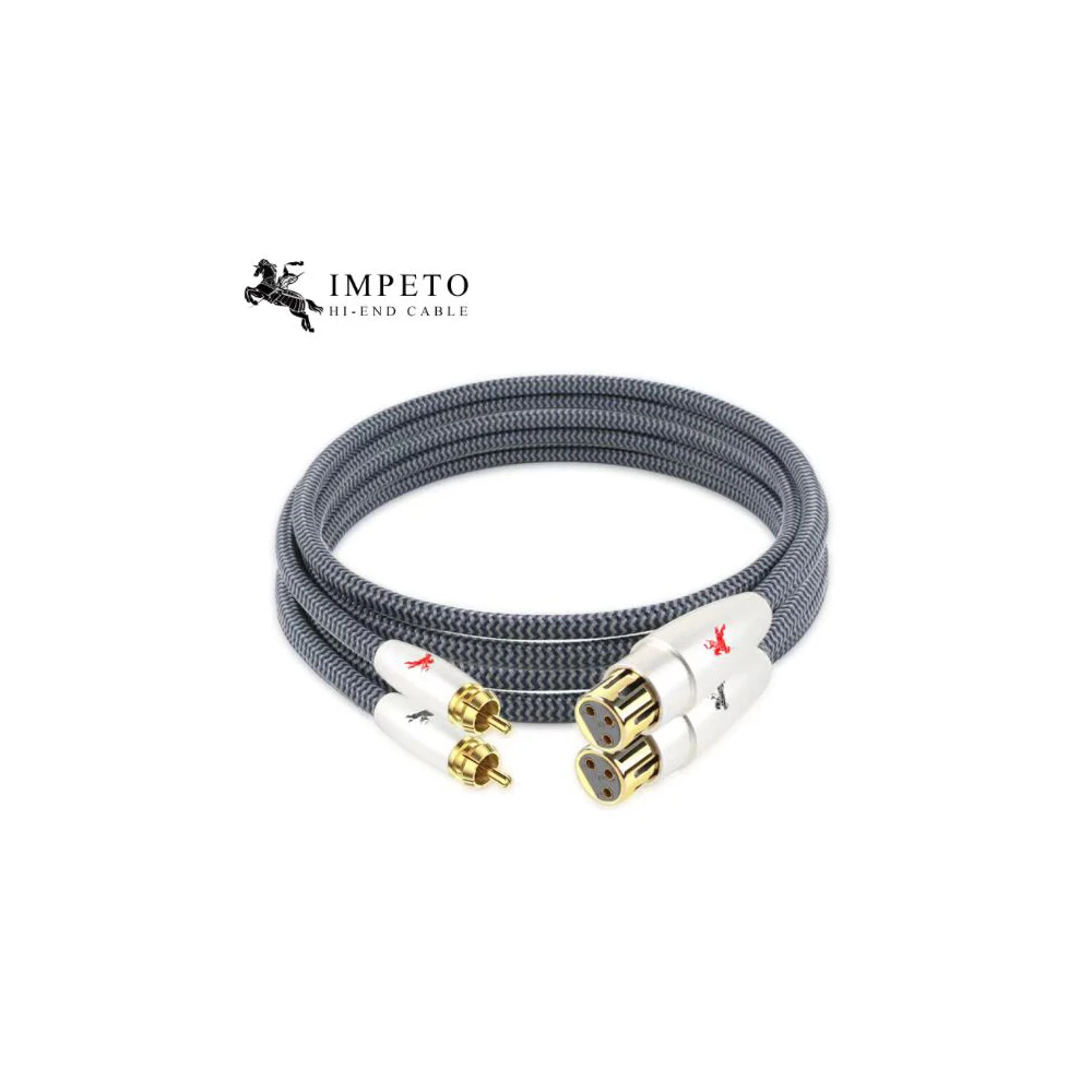 Impeto Audio Cable, 6n Single Crystal Copper, Xlr Balance Cable, Cd ...