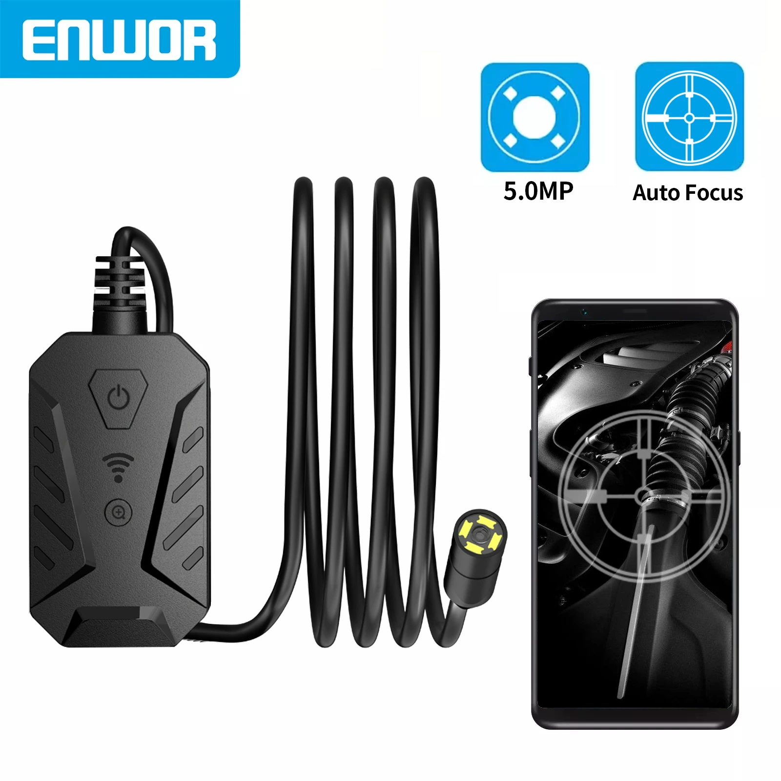 Endoscope Camera Hd 1200p Ip68 Wifi | Waterproof Wifi Endoscope Camera ...