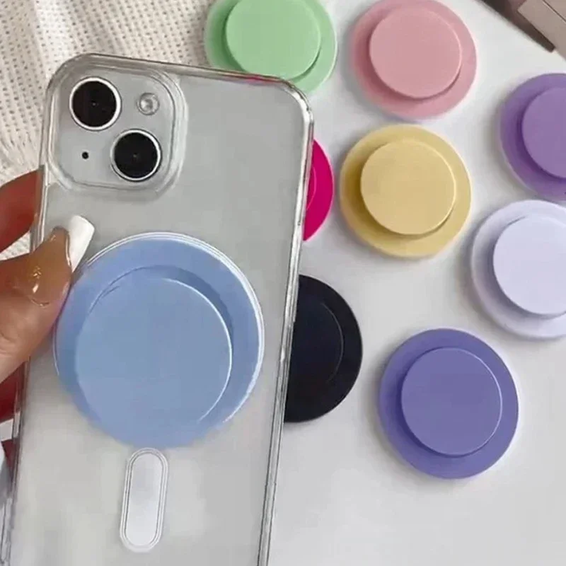 Korean 3D Solid Color Holder For Magsafe Magnetic Phone Griptok Grip ...