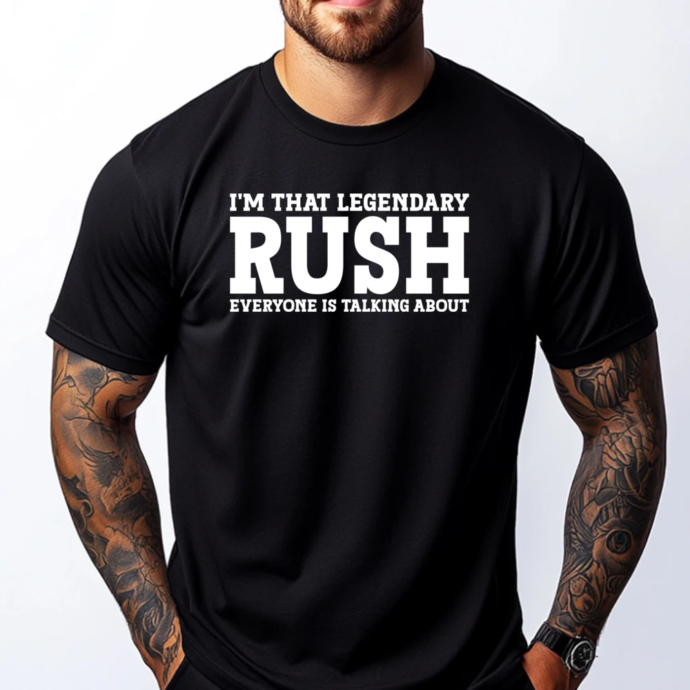Rush Surname Team Family Last Name Rush Graphic Tees Men Camisas De ...