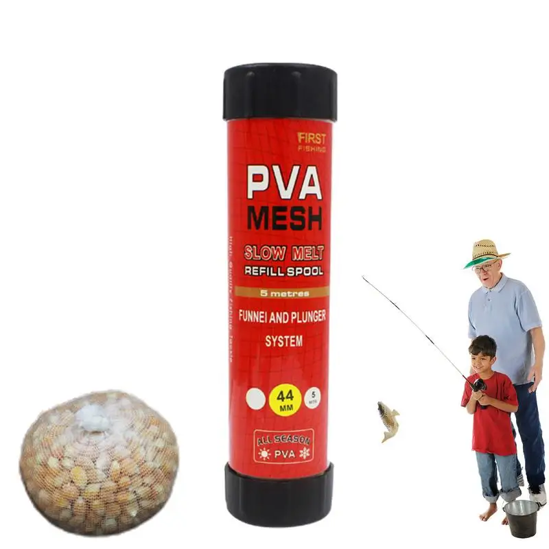 PVA-Mesh-Bait-Bags-PVA-Refillable-Solid-Baits-5m-PVA-Water-Soluble-Wrap ...