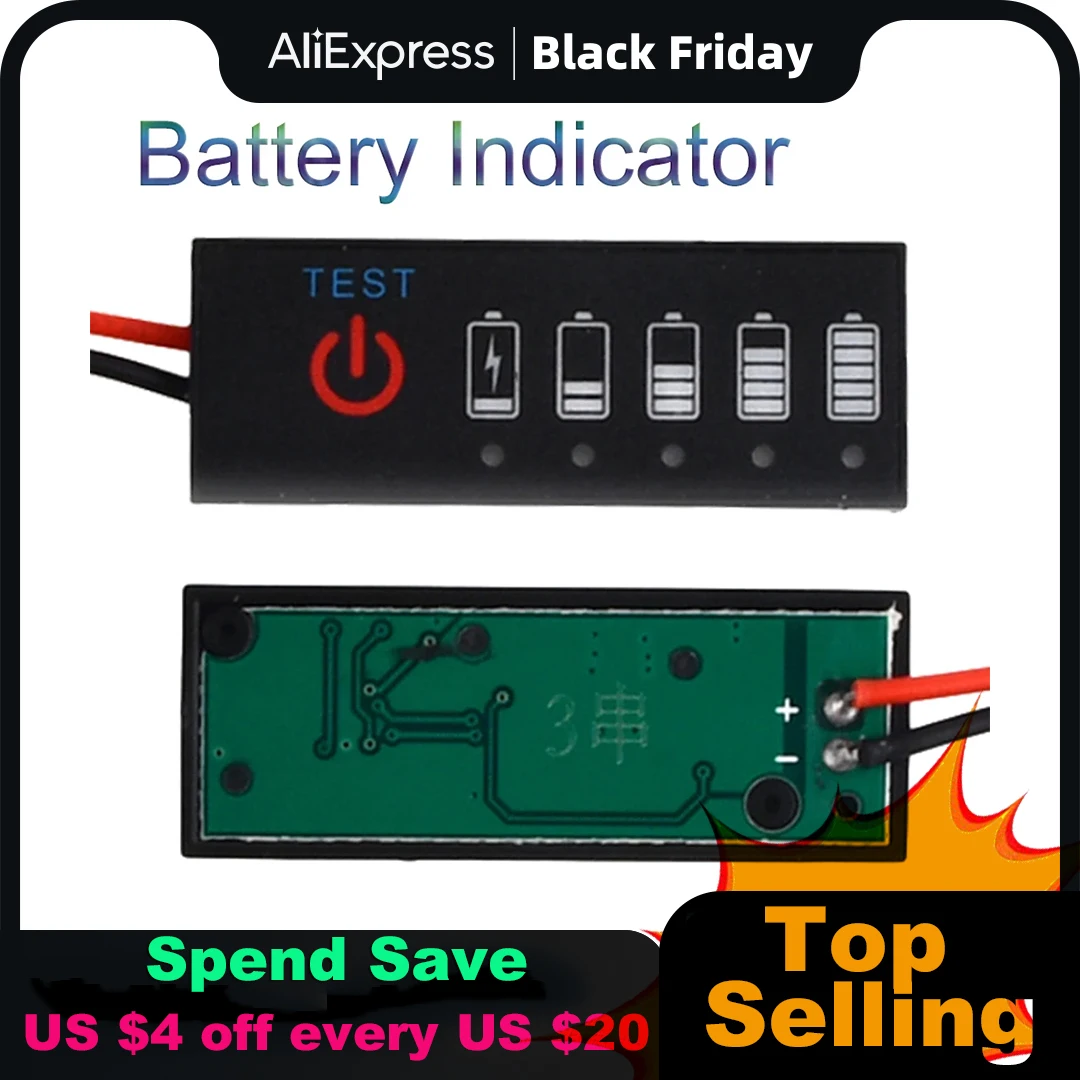 Li-Ion-Battery-Percentage-Indicator-Board-1-2-3-4-5-6-7S-Lithium ...