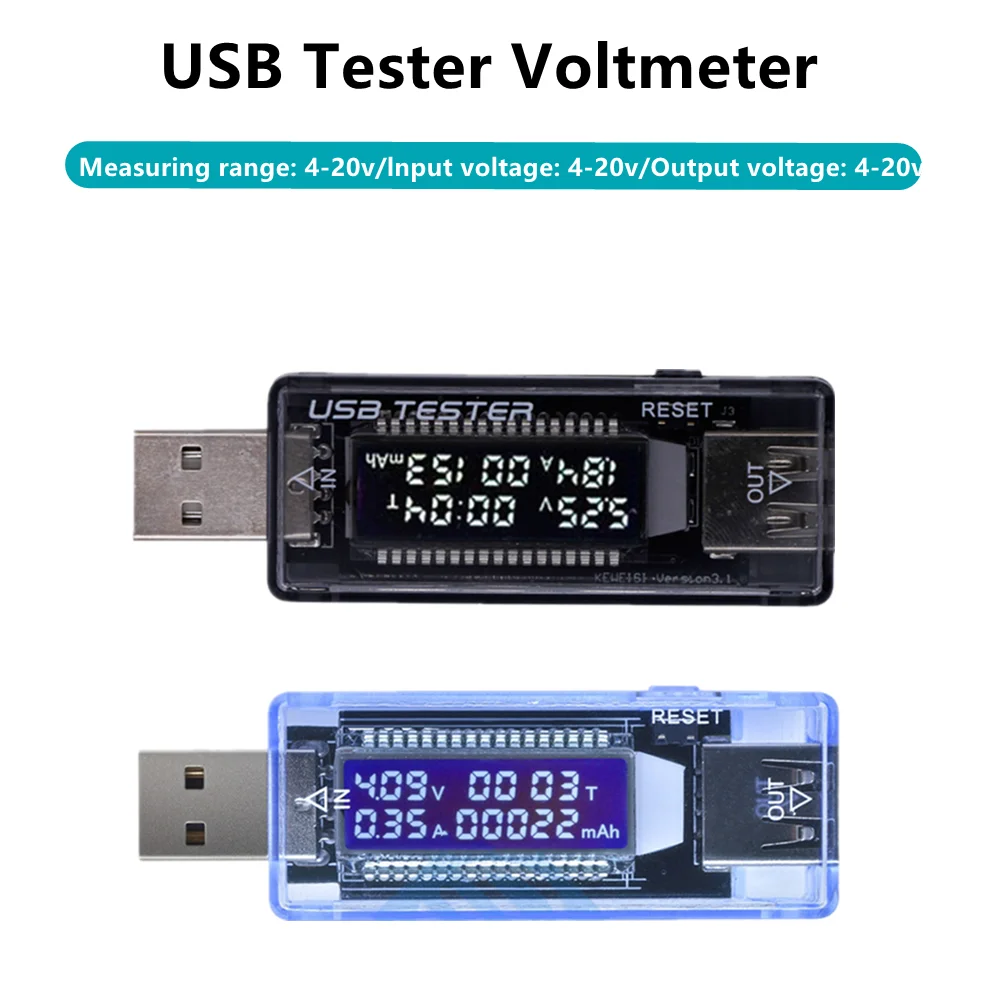 USB-Current-0-3A-Voltage-4-20V-Capacity-Tester-Volt-Detect-Charger ...