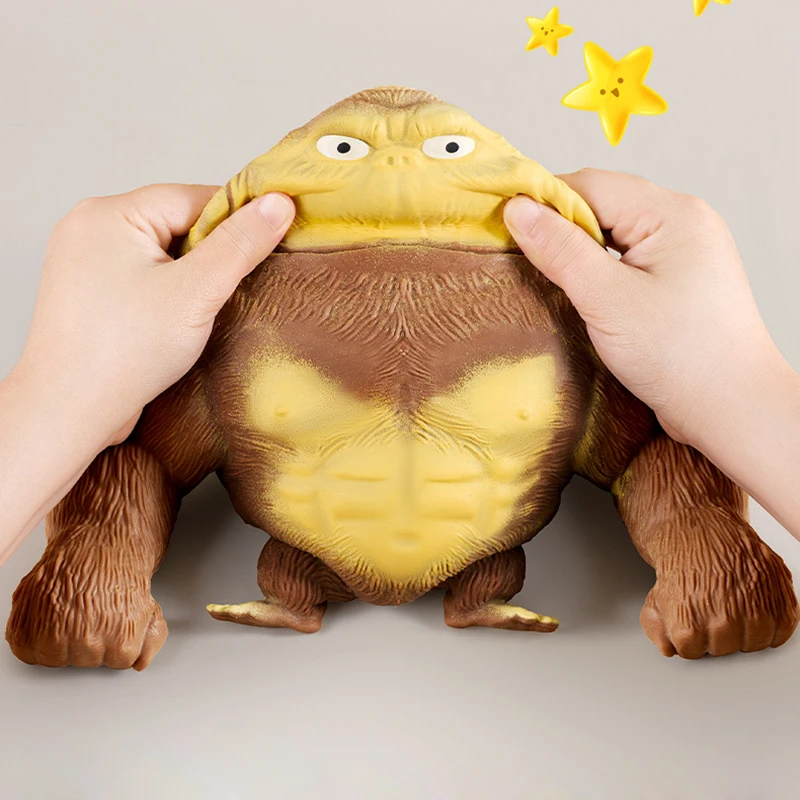 Big Giant Antistress Orangutan Fidget Toy Squishy Elastic Monkey ...