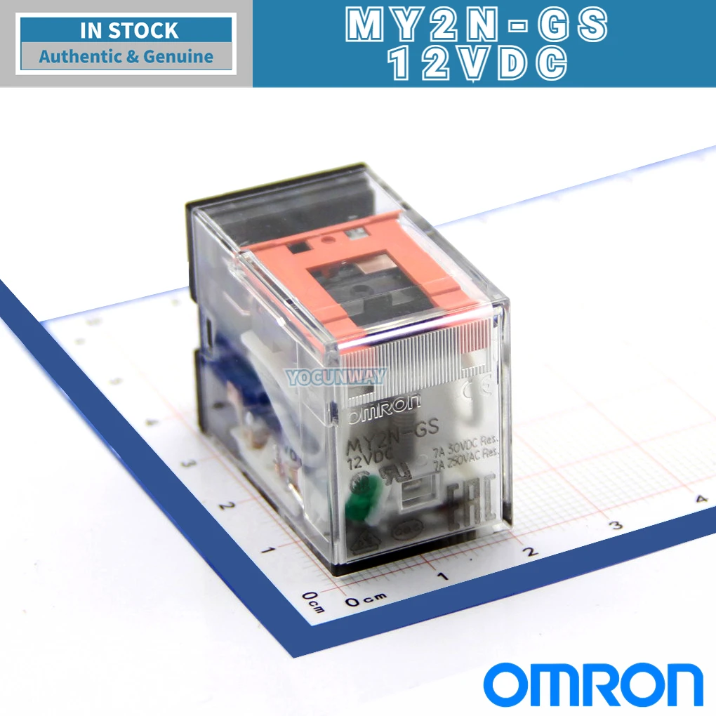 New-Authentic-Original-OMRON-General-purpose-Relay-MY2N-GS-MY4N-GS-AC ...
