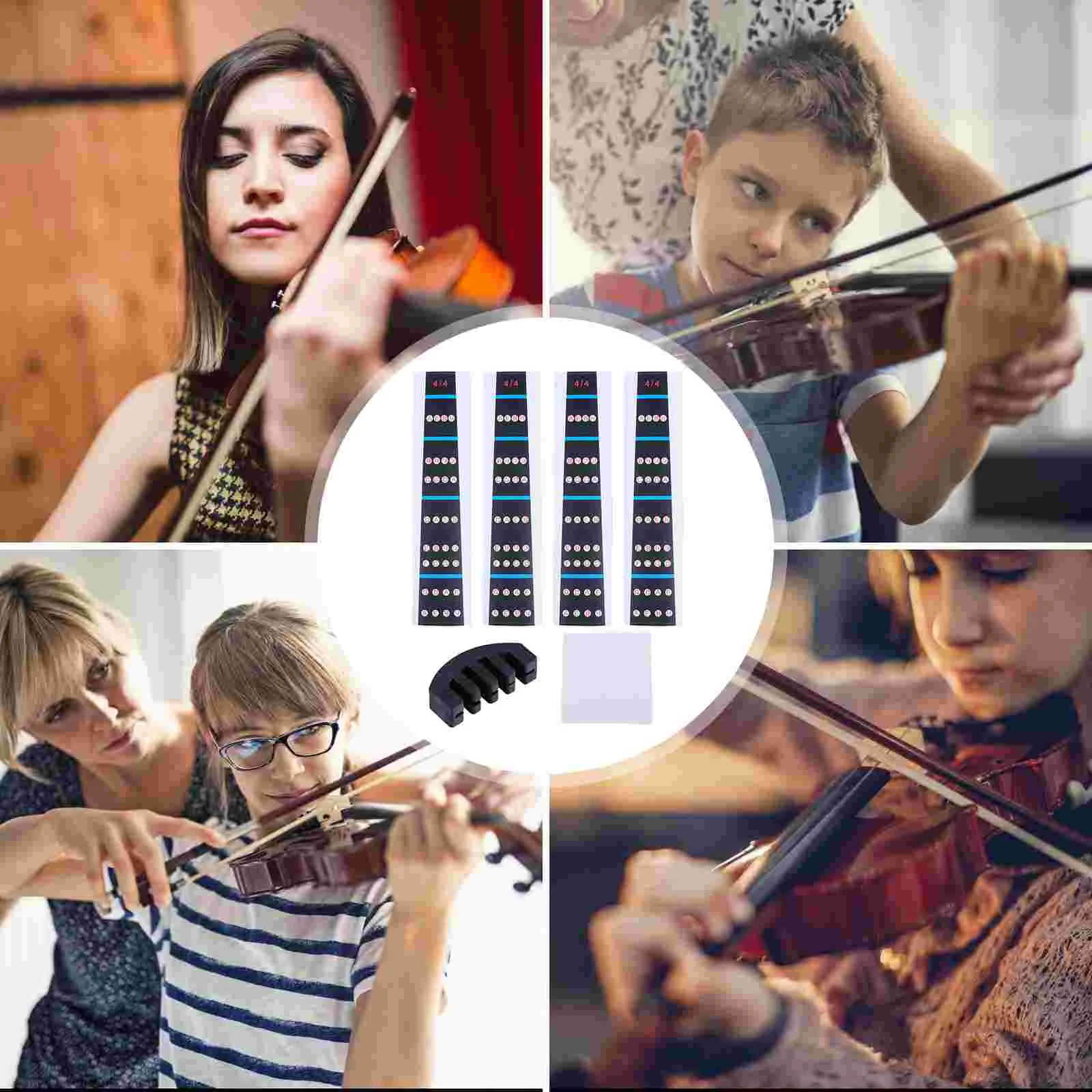 Paper Violin Positions