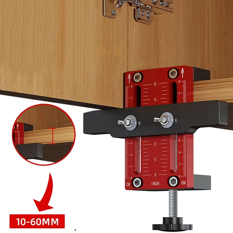 Cabinet-Door-Mounting-Jig-with-Support-Arm-Clamp-Aluminum-Alloy-Body ...