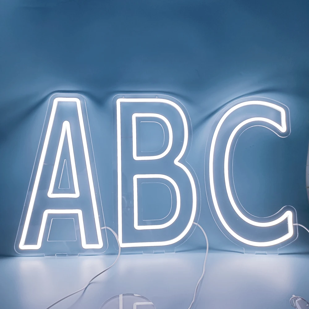 Letter-Neon-Sign-Light-Up-Letters-Sign-USB-Plug-in-Night-Light-Sweet ...