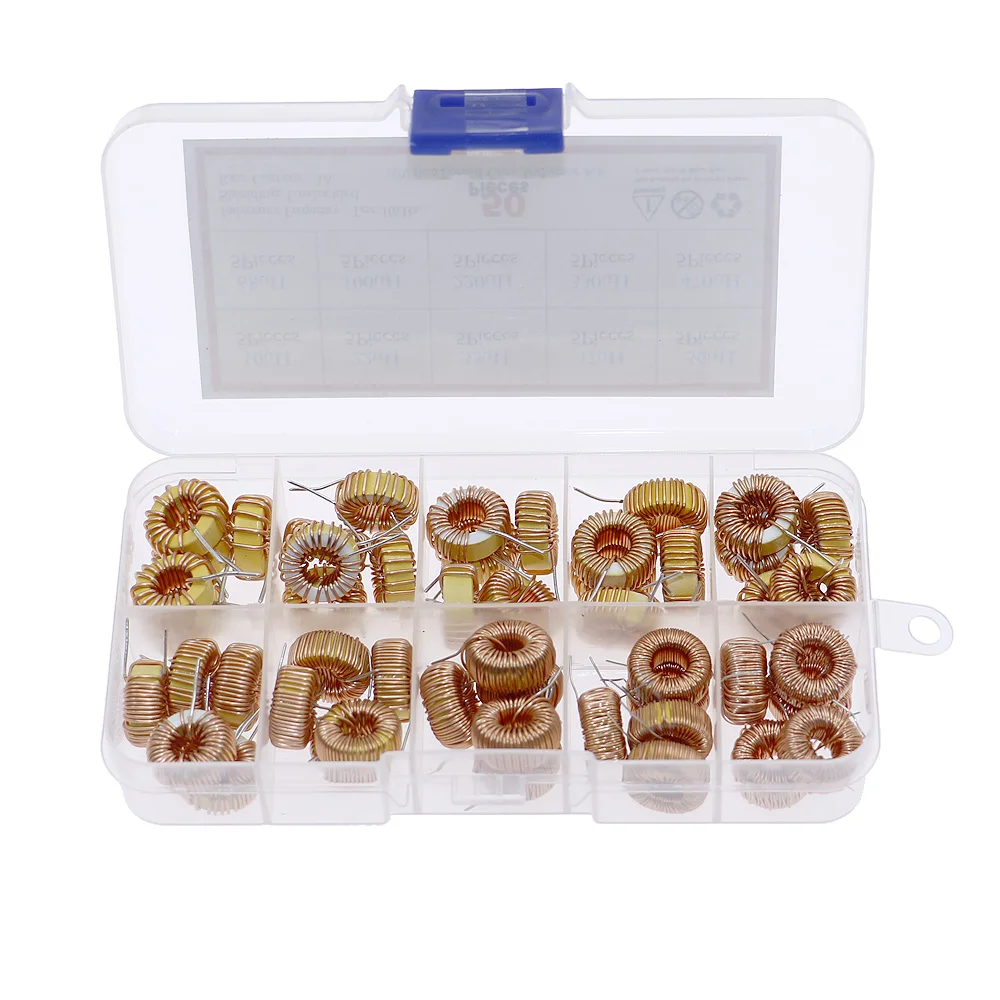 50pcs-Box-Toroid-Core-Inductor-Wire-Wind-Wound-mah-10uH-22uH-33uH-47uH ...