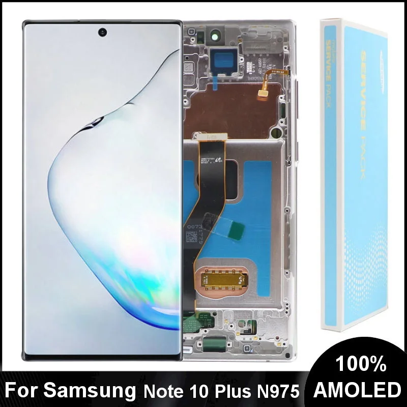 AMOLED Note 10 Plus Lcd Screen For Samsung Galaxy note10 plus Lcd N975 ...