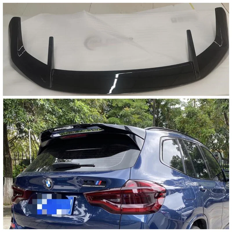 High Quality ABS Paint Rear Trunk Lip Roof Spoiler Splitters Top Wing ...