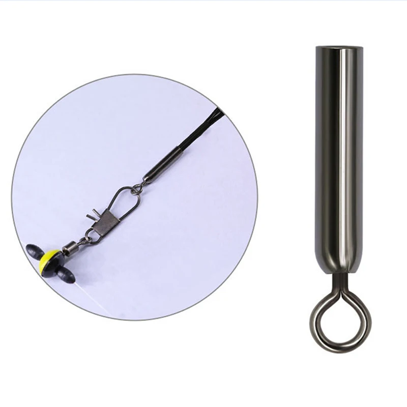 20pcs-S-XL-Stainless-Steel-Fishing-Floats-Connector-Buoy-Bobber ...