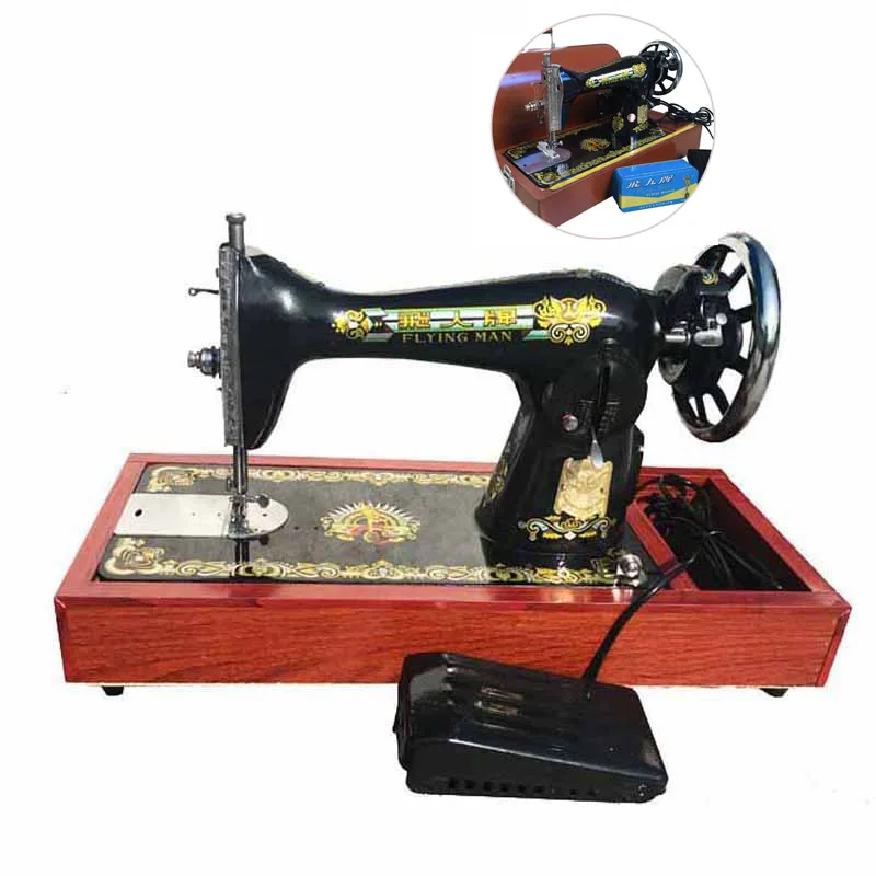 Household-Sewing-Machine-Old-fashioned-Sewing-Machine-Head-Jeans ...