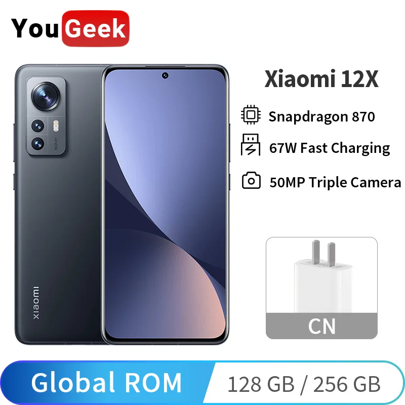 Xiaomi Mi 12X 12 X ROM Global Snapdragon 870 Celular 120Hz AMOLED ...
