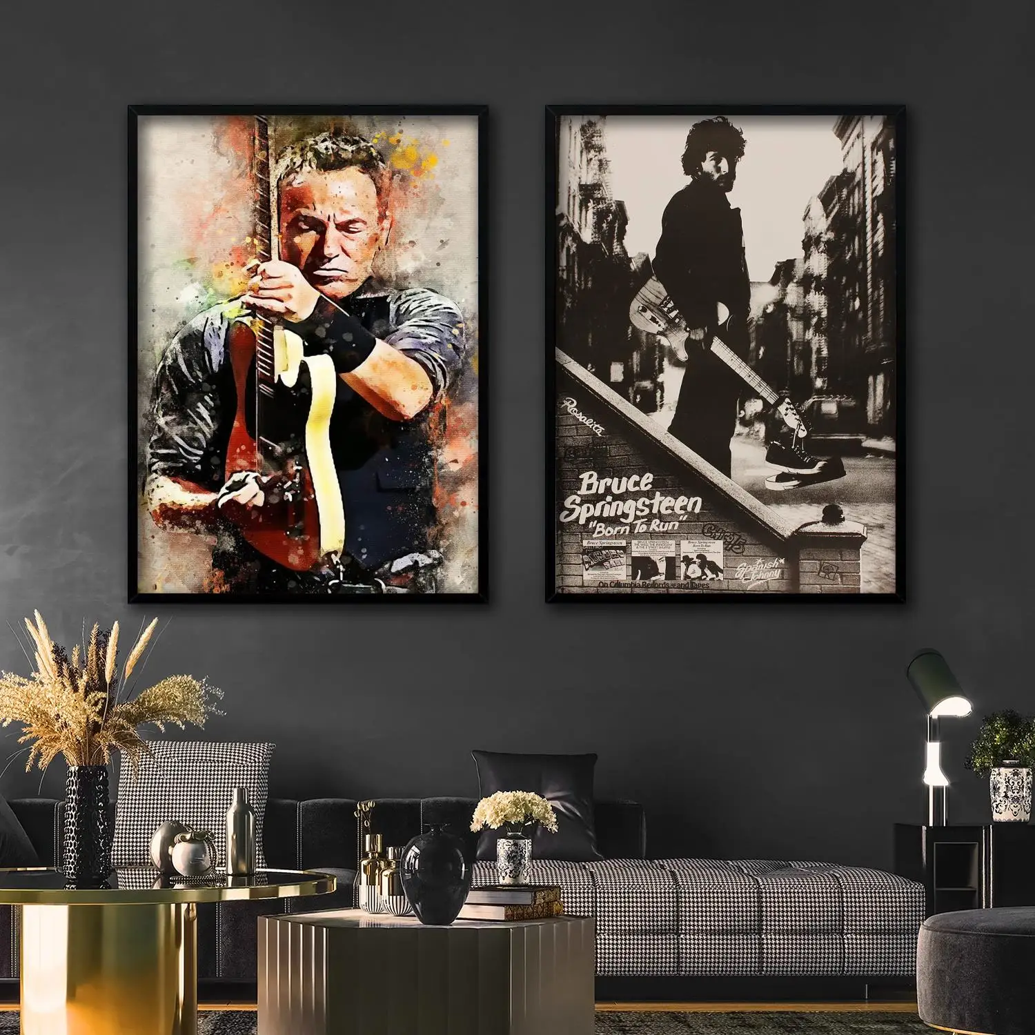 Bruce Springsteen | Canvas Posters | Painting Calligraphy - Decorative ...