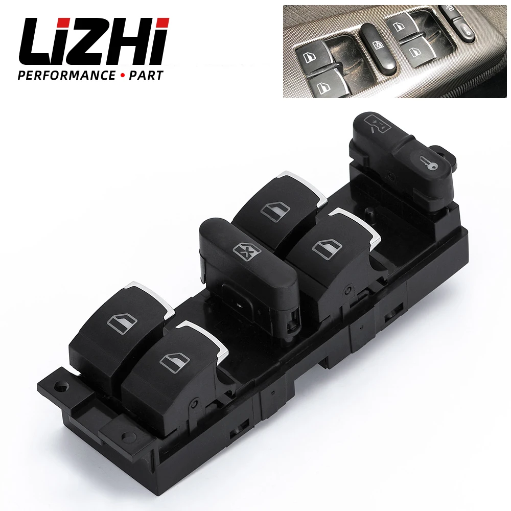 Master-Power-Window-Control-Switch-Button-For-VW-99-04-GTI-Golf-4-Jetta ...