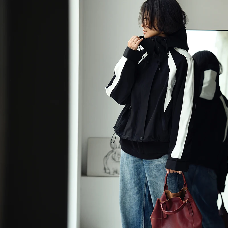 MICOCO-W8836C-Korean-version-of-casual-simple-color-combination-loose ...