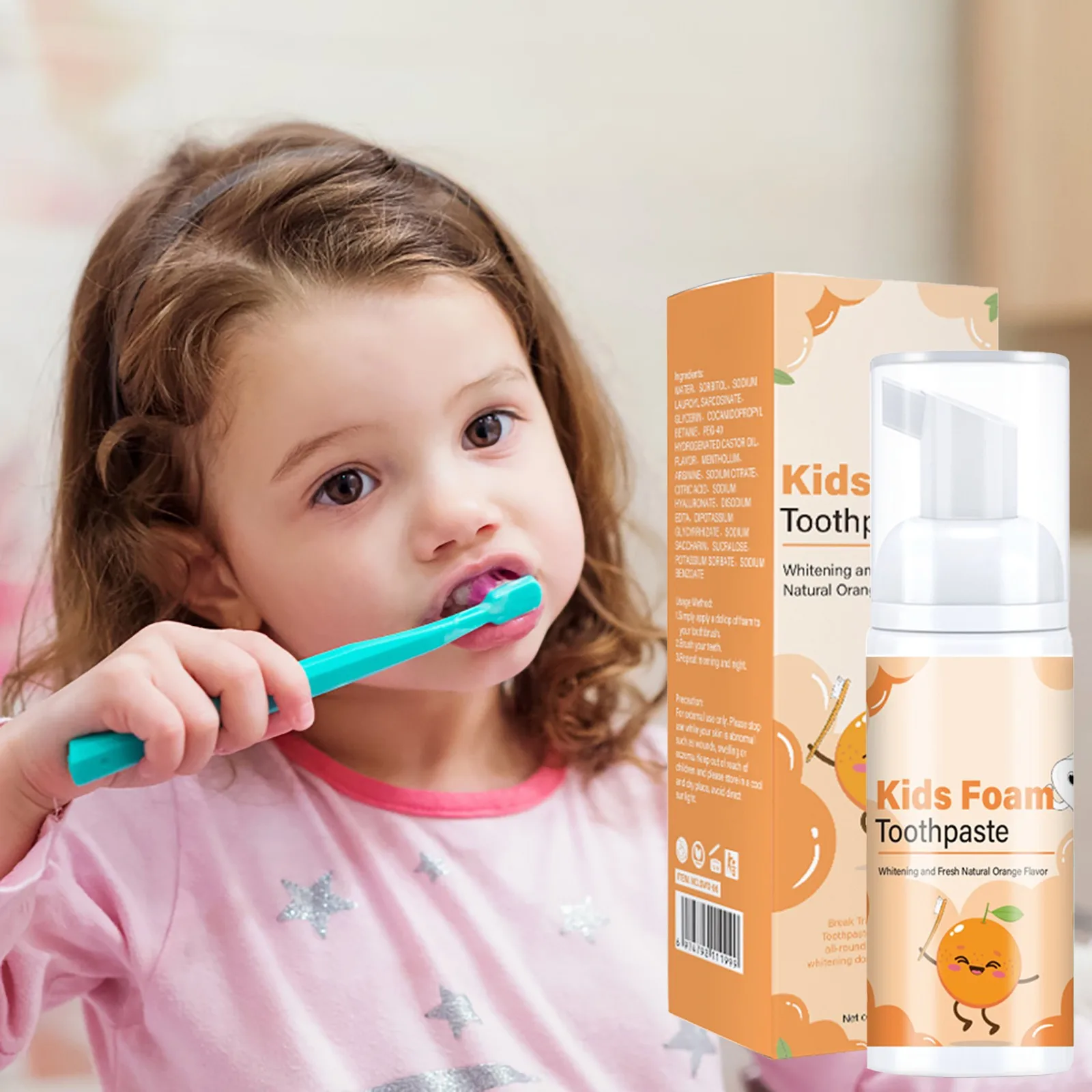 Kids Toothpaste And Toothbrush