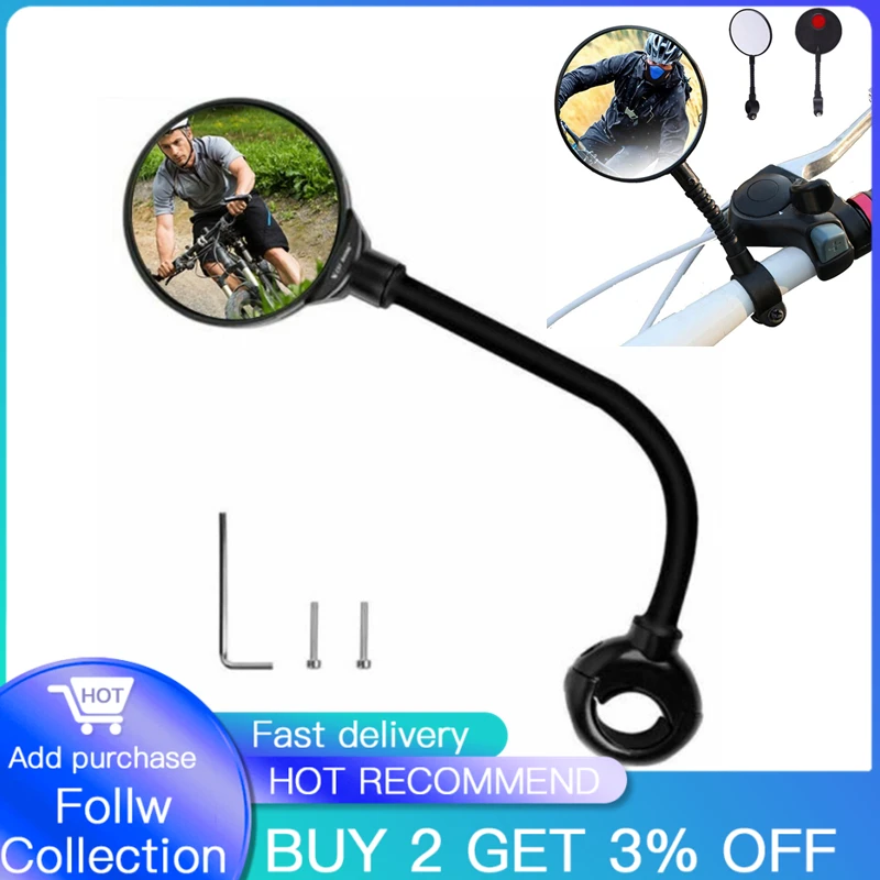 Adjustable Bike Rear View Mirror For Bicycle Electric Motorcycle ...