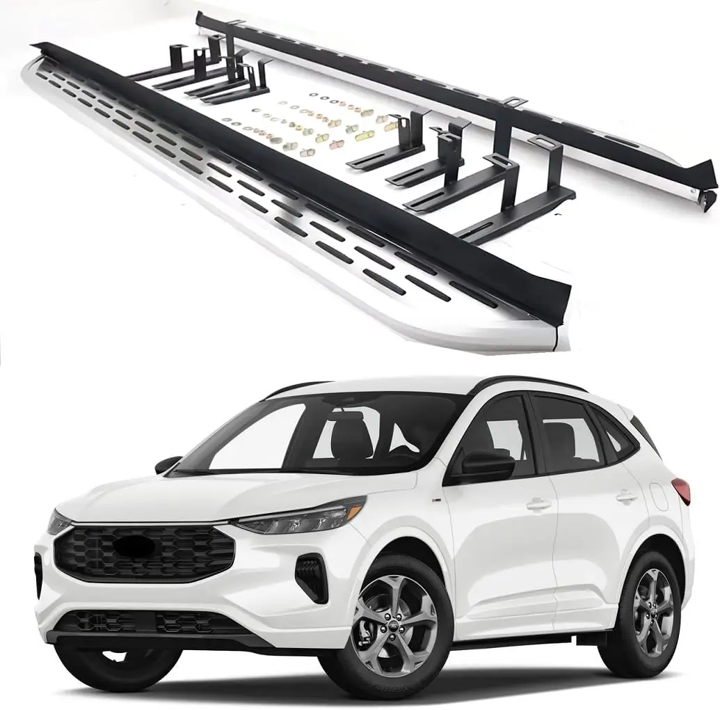 Aluminum-For-Ford-escape-2020-2024-running-board-side-step-Nerf-bar ...