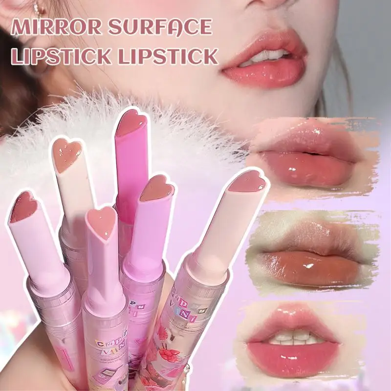 6color-Milk-Tea-Color-Watermelon-Color-Solid-Lip-Gloss-Dudu-Lip-Mirror ...