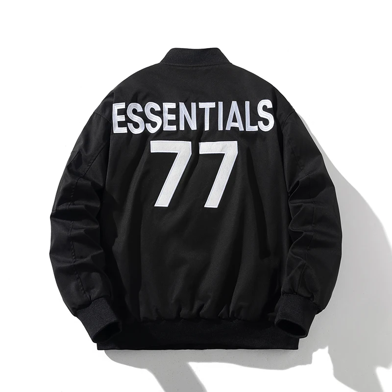 New-American-Harajuku-77-Embroidery-Student-Baseball-Uniform-Men-and ...