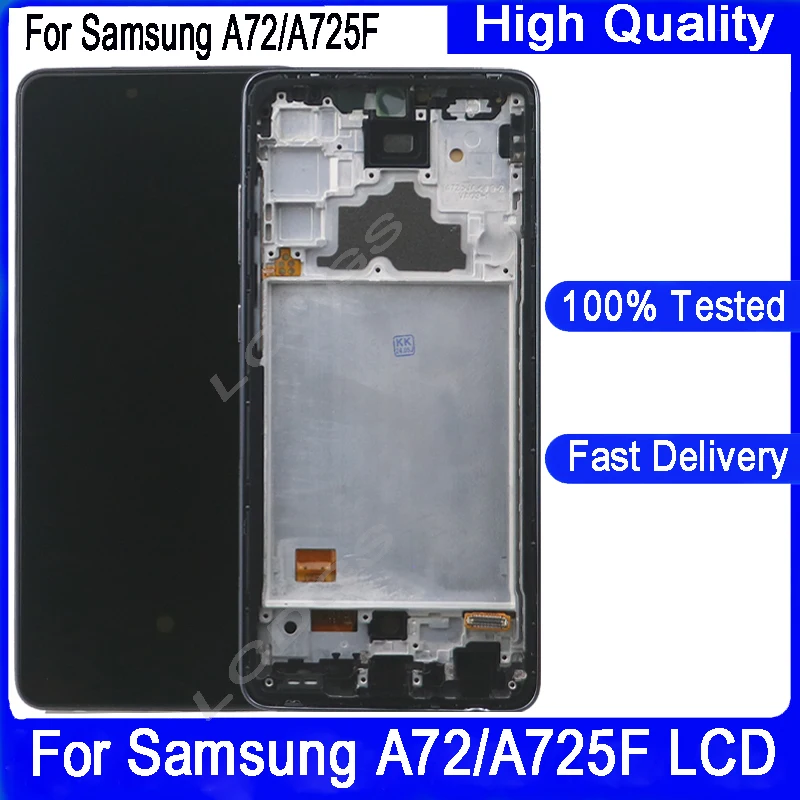 100-Test-OLED-Book-ine-Taille-pour-Samsung-A72-A725-cran-LCD ...