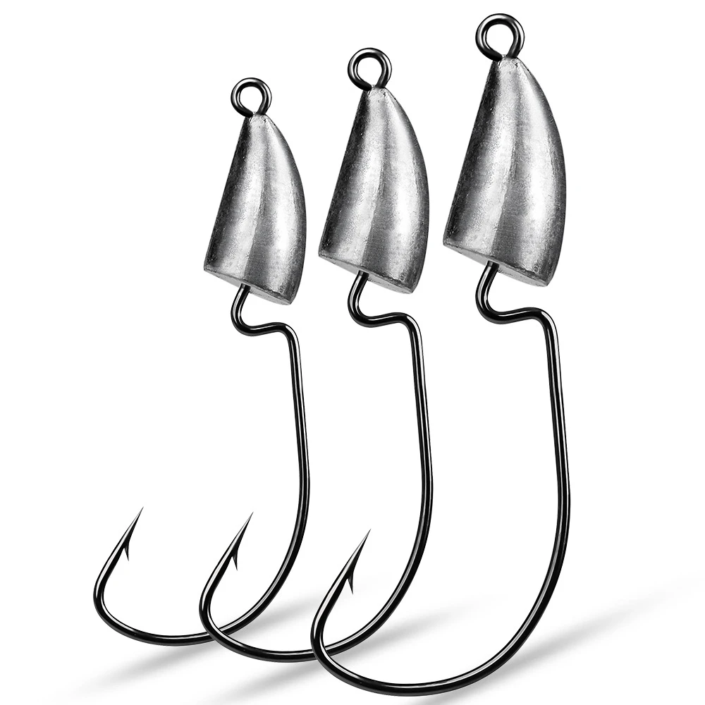 BBK-Fishing-Sharp-Jig-Head-Hook-Lock-Lure-Soft-Bait-Worm-Triangle-Hooks ...