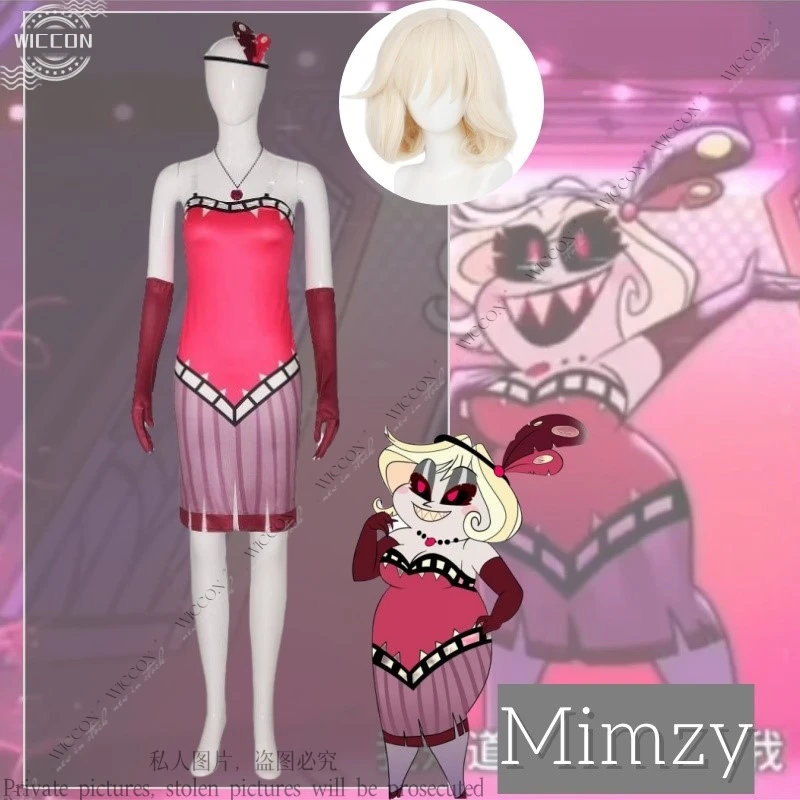Mimzy-Cosplay-Costume-32cm-Short-Hair-Wig-Anime-Halloween-Party-Role ...