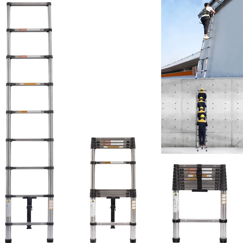 8-5FT-2-6M-Multi-Purpose-Folding-Telescopic-Ladder-for-Decorating ...