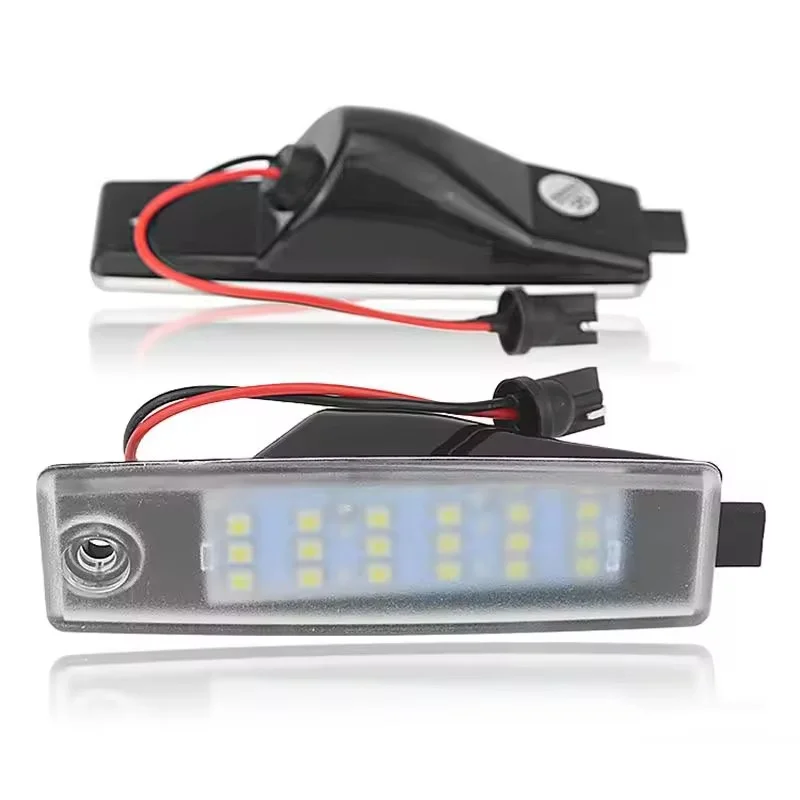 2Pcs White LED Number License Plate Light Lamp For Toyota Hiace S.B.V ...