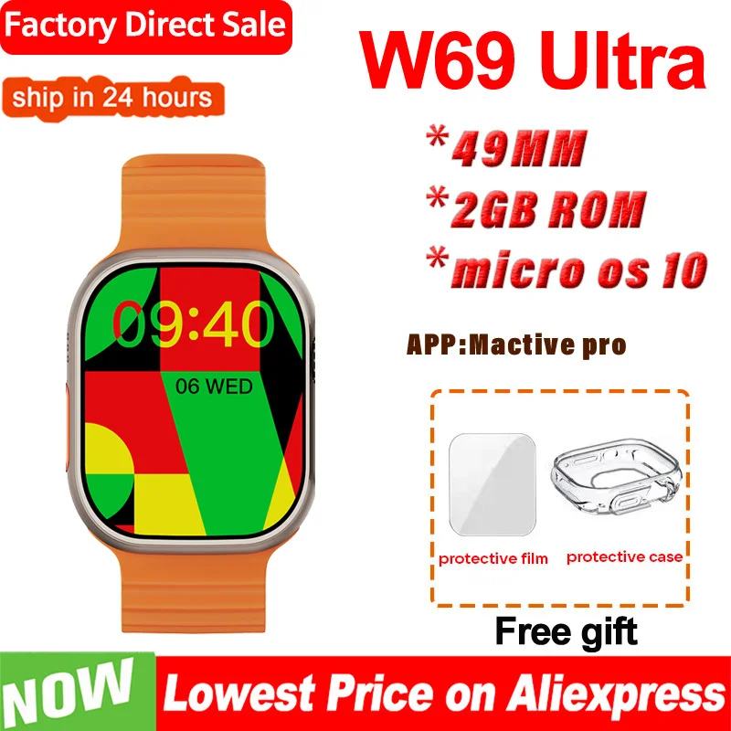 W69-Smart-Watch-for-Men-GPS-Tracker-NFC-Feeling-Game-BT-Call-M-sica ...