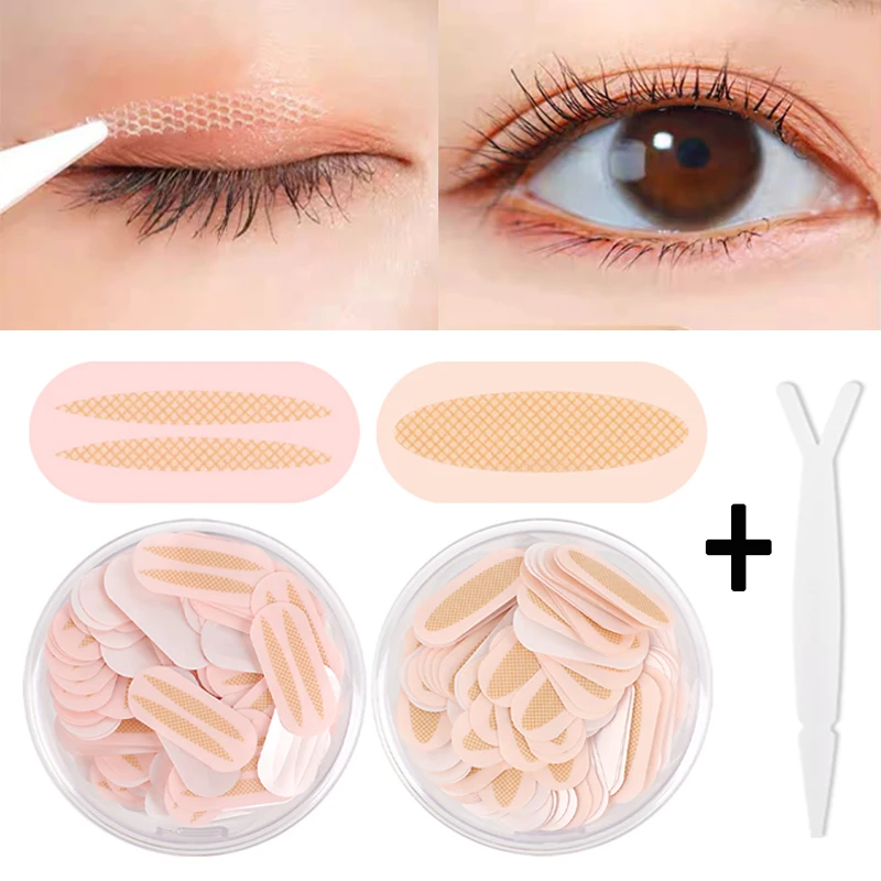 150-Pairs-Double-Eyelid-Sticker-Eye-Lift-Lace-Adhesive-Tape-Eyelid-Lift ...