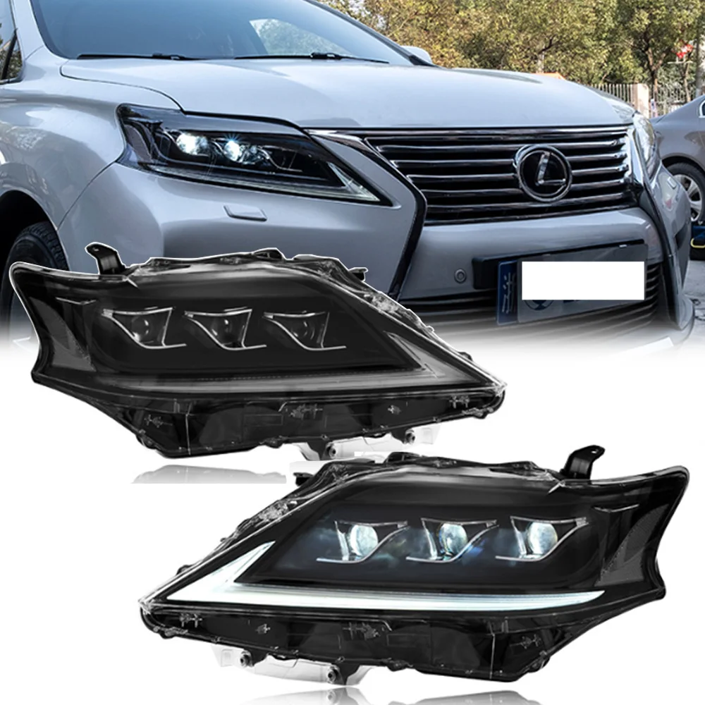 2PCS-Car-LED-Headlights-For-Lexus-RX270-RX300-RX350-RX450h-2012-2013 ...