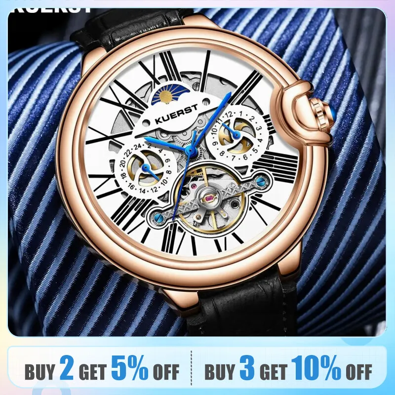 KUERST-Brand-Automatic-Mechanical-Multi-functional-Six-pin-Waterproof ...