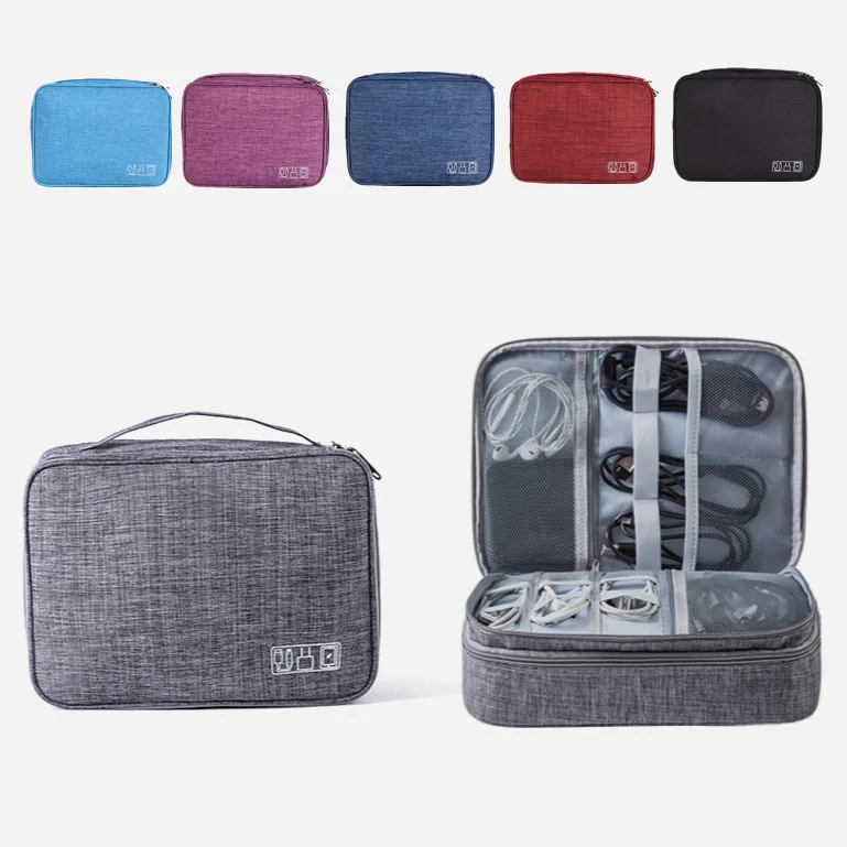 Digital Organizers Wires Usb Cables Storage Bags Electronic Charger ...